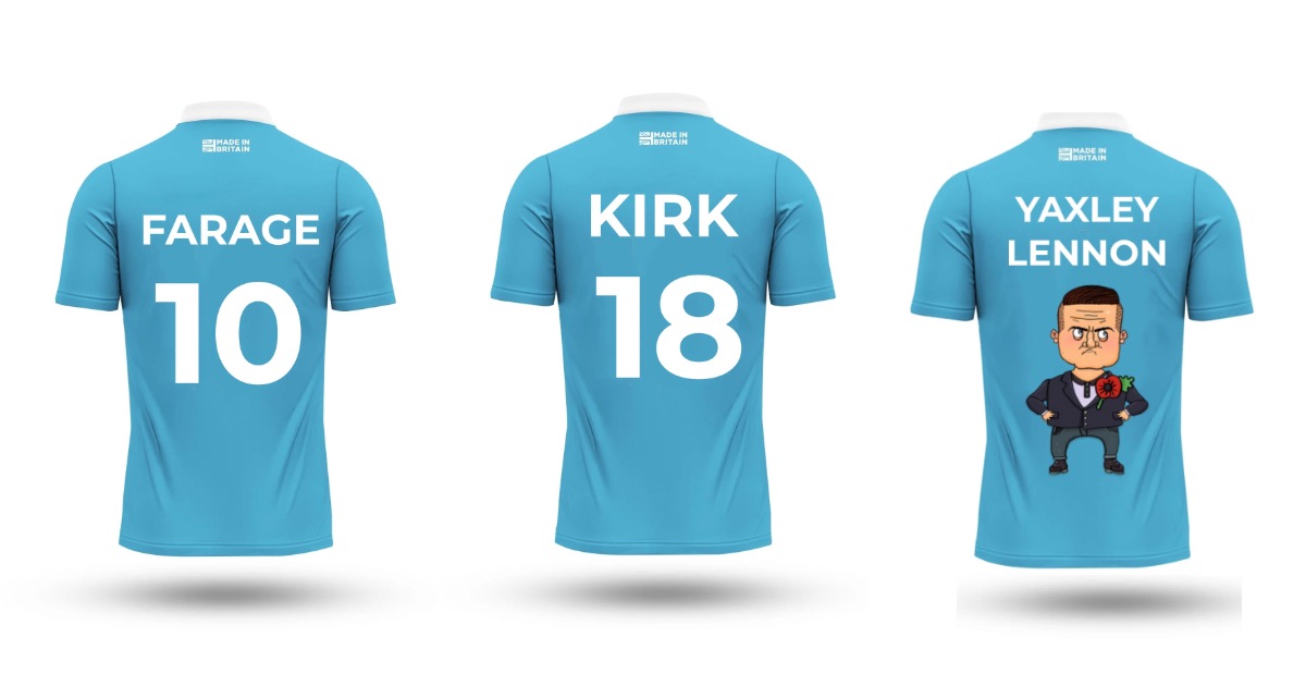 Reform FC - new tribute football shirts available!